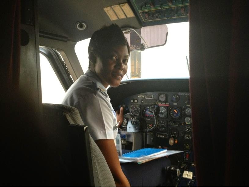 Meet BLESSING LIMAN the first nigerian female pilot ~ Terry Ukpehsonton ...