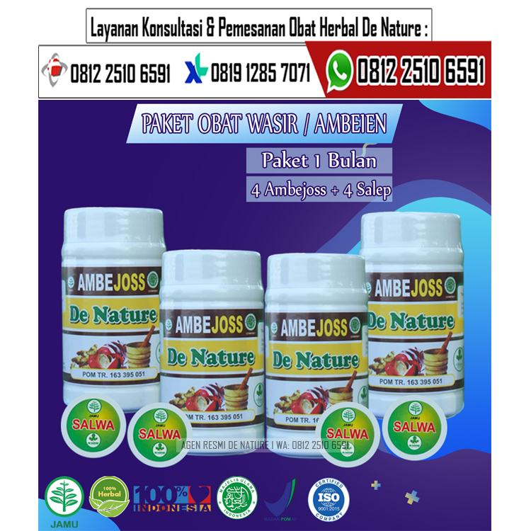 Layanan Penyakit Ambeien: Khasiat Kapsul Ambejoss Dan Ambeven Untuk ...