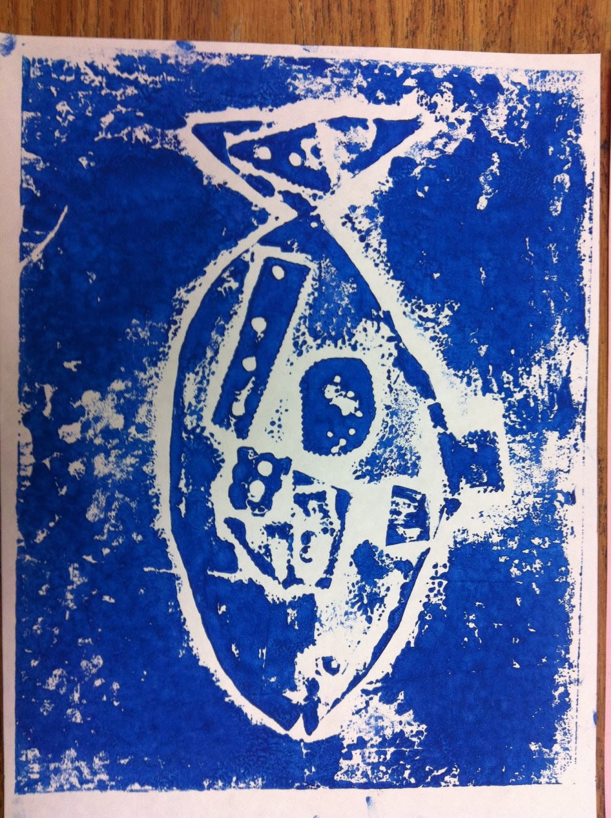 ChumleyScobey Art Room: Collagraph Prints with 3rd Grade