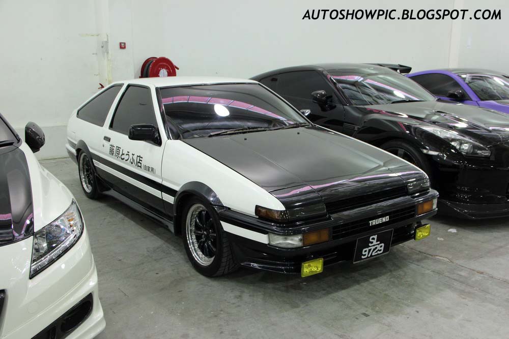 Autoshow Pic: Initial D Takumi's AE86 Replica