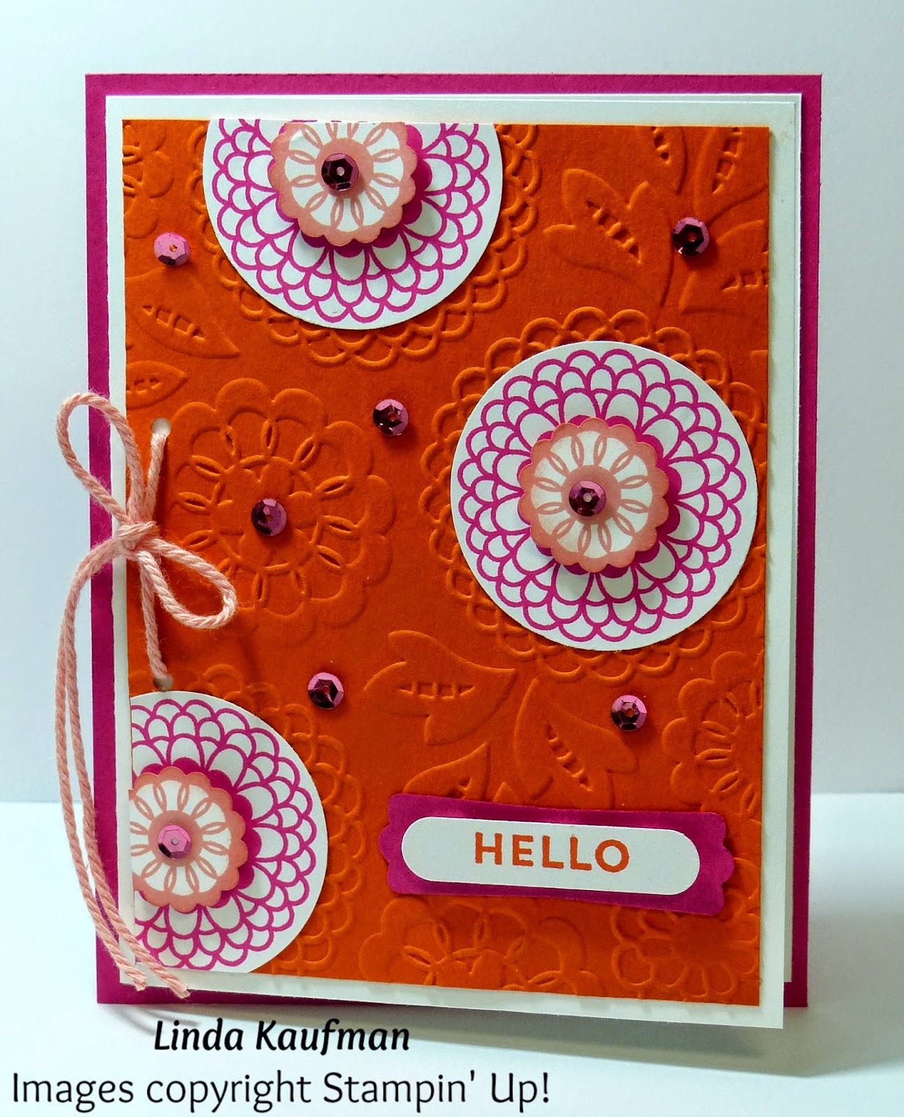 Linda K's Stampin' Page: DOstamperSTARS Thursday Challenge #132 Hello ...