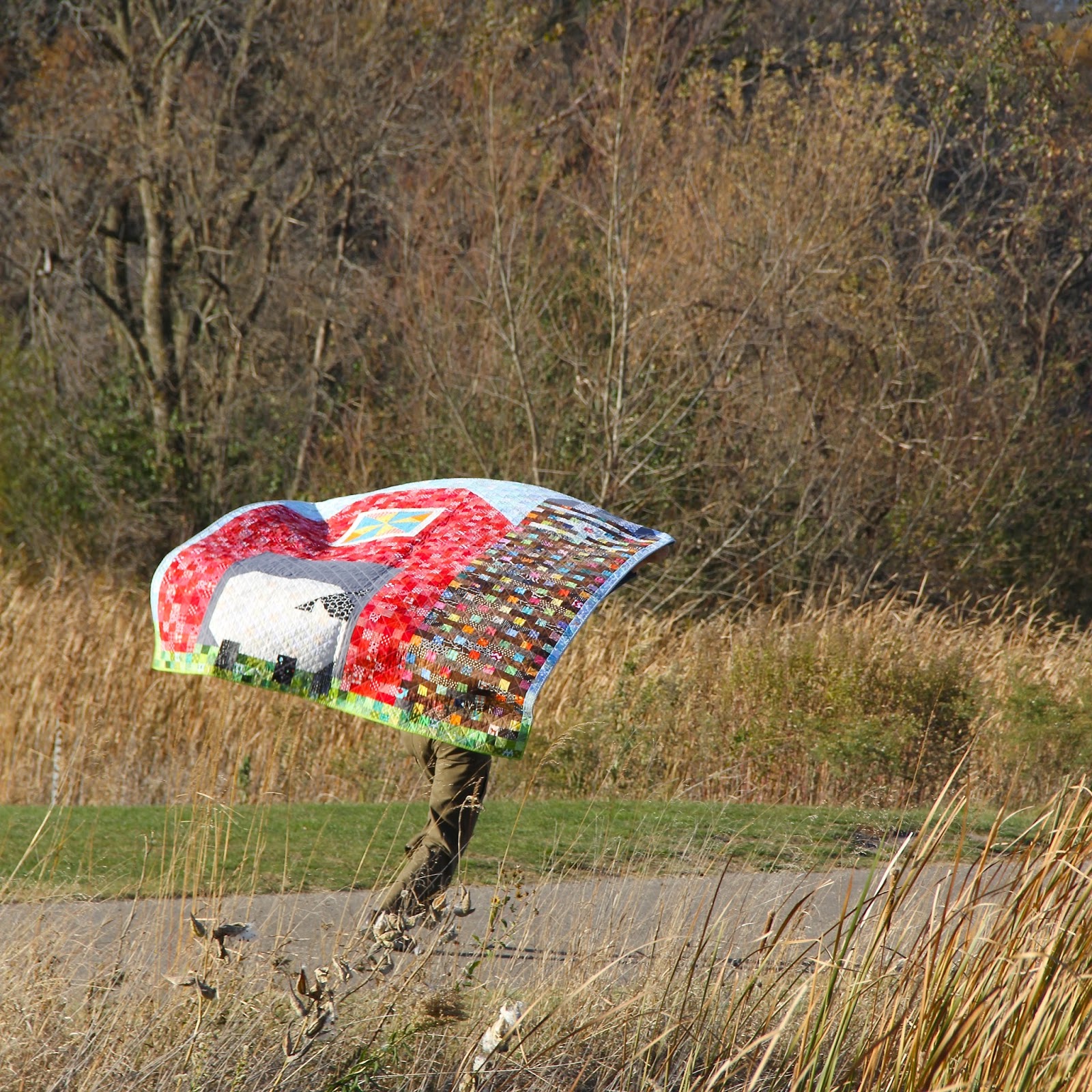 City House Studio: Barn Quilt with Sheep, an original design