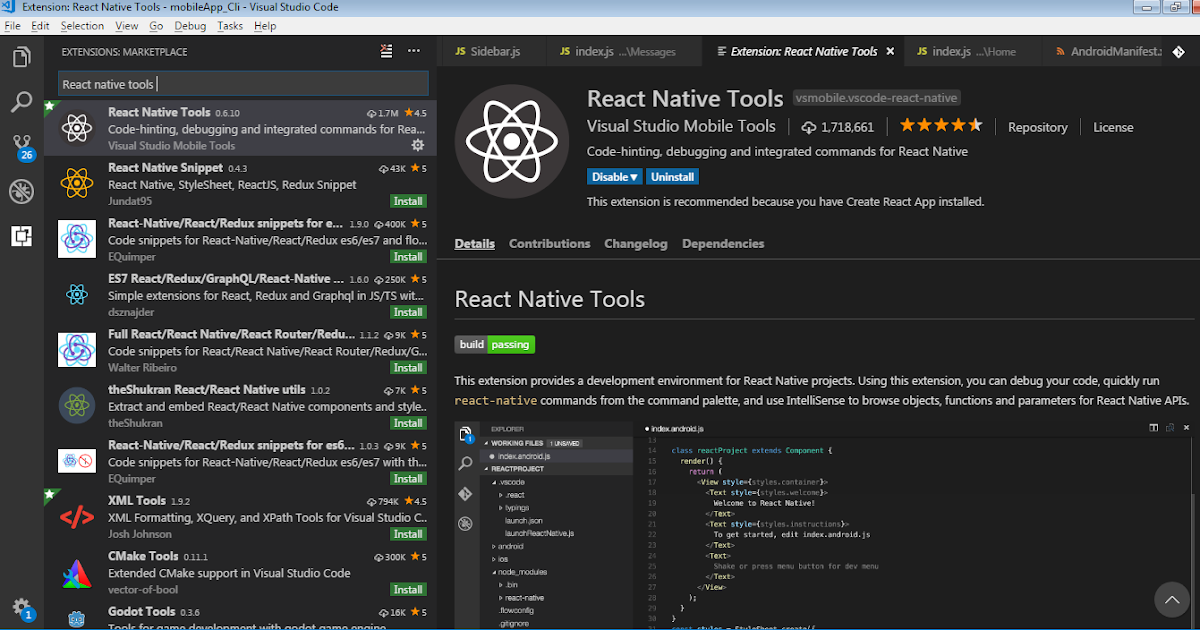 Debugging React Native Applications In Vscode