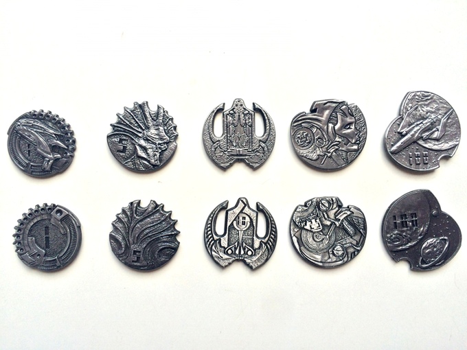 Tabletop Fix: Break! Boonzy Arts - Coins of the Forge Candle Set with ...