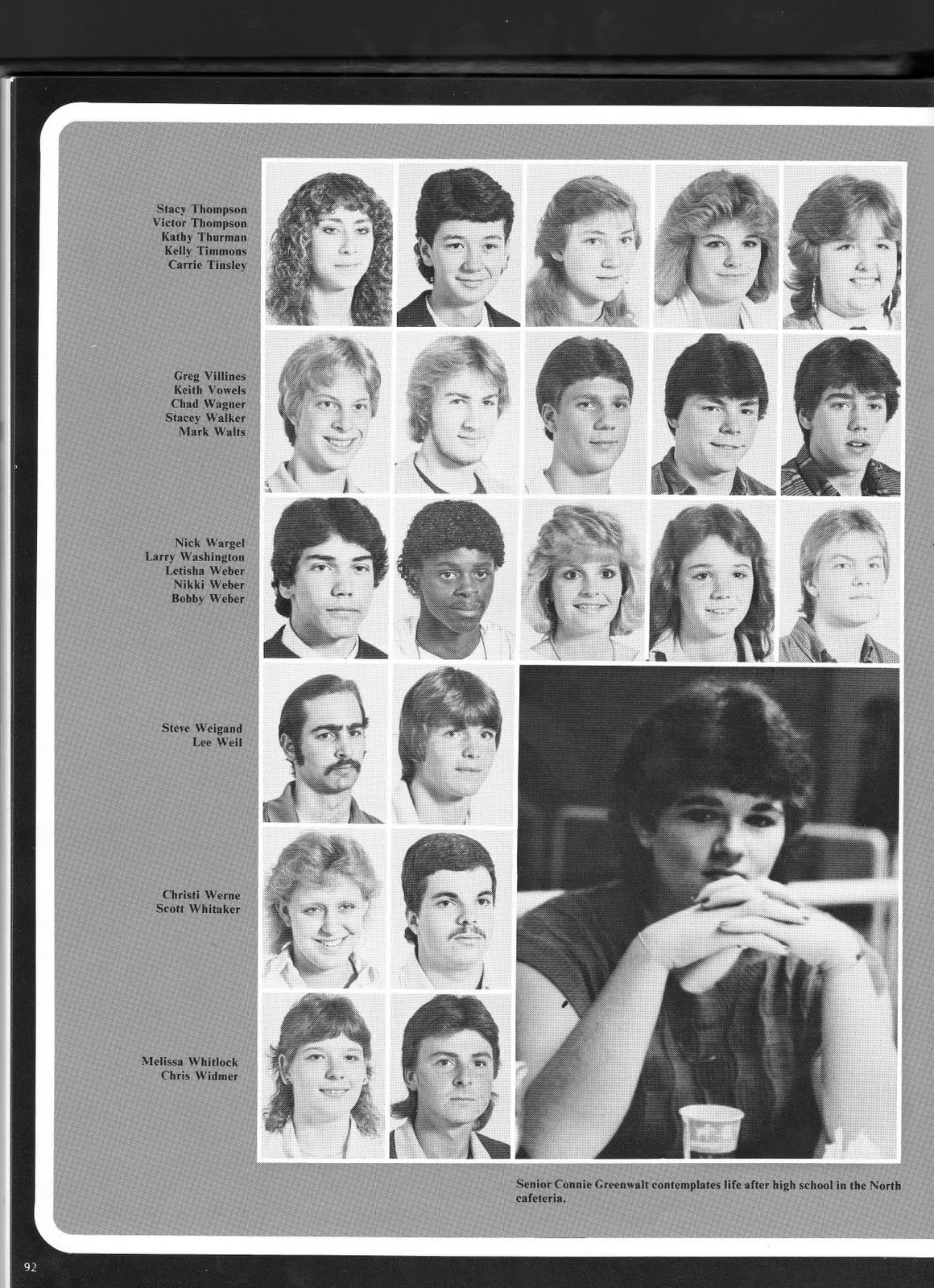 NHS Class of 1986: Senior Photos from Yearbook