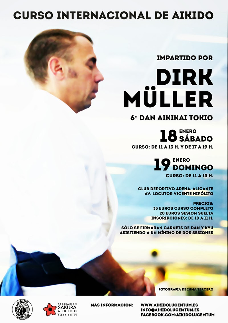 Aikido Vilanova del Vallès: Cambio de Ubicación CURSO DIRK MÜLLER
