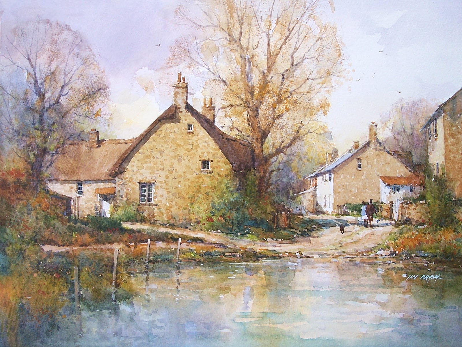 Ian Ramsay, 1948 | Plein Air /Watercolour painter | Tutt'Art@ | Pittura ...