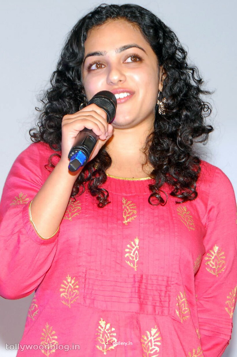 Hollywood Actress: Nitya Menon at 180 movie audio relealse stills