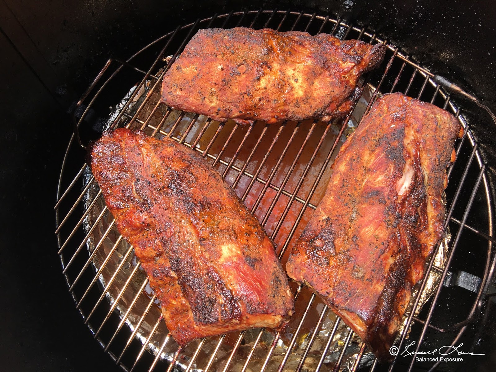 Russ' Culinary Adventures: Three Full Racks of Baby Back Ribs - 3-2-0