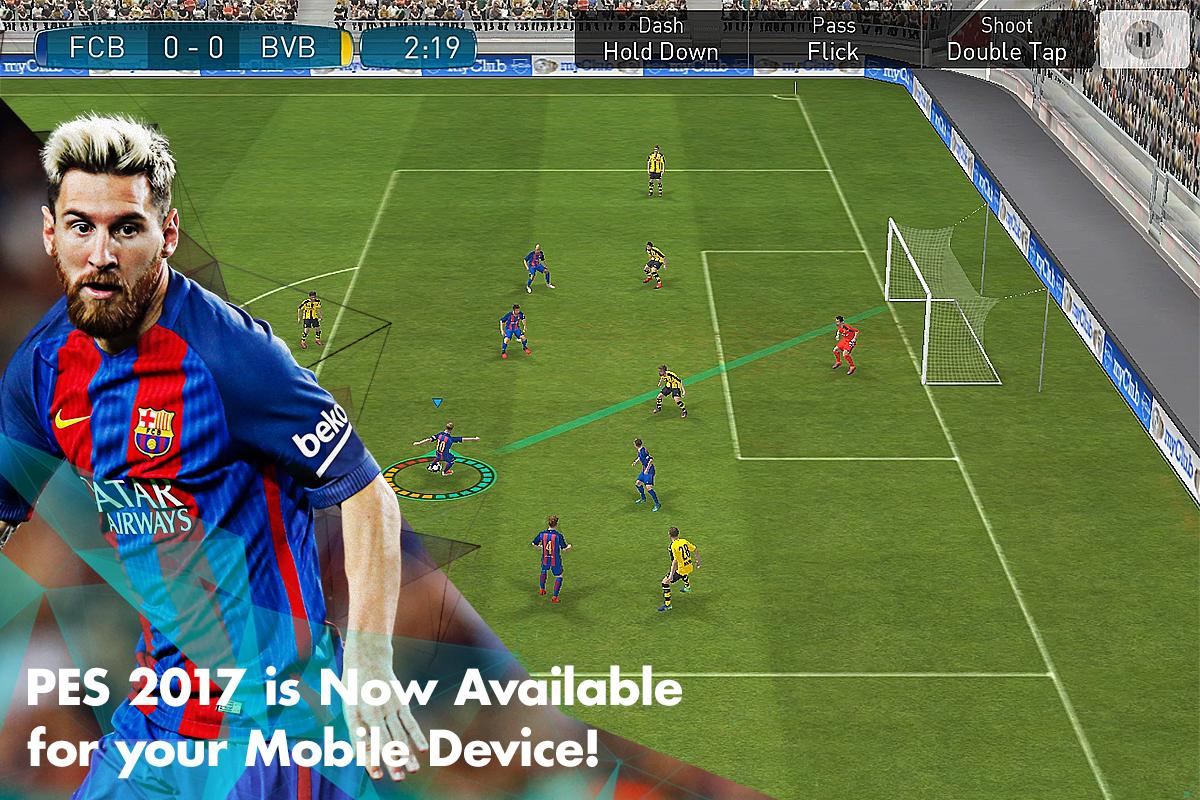 PES 2017 APK MOD ANDROID PRO EVOLUTION SOCCER 17 1.2.1 - Techno APK
