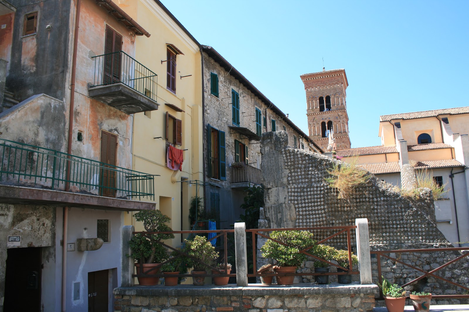 Some sort of a postcard from Terracina ~ A Foreigner in Italy