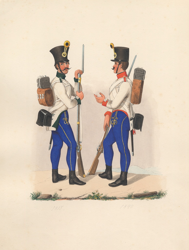 History in 1/72: Austrian Hungarian infantry 1848