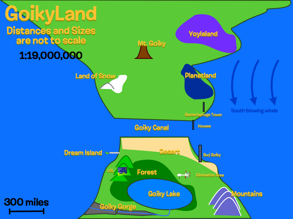 YoyleBling: Updated Map of Goiky