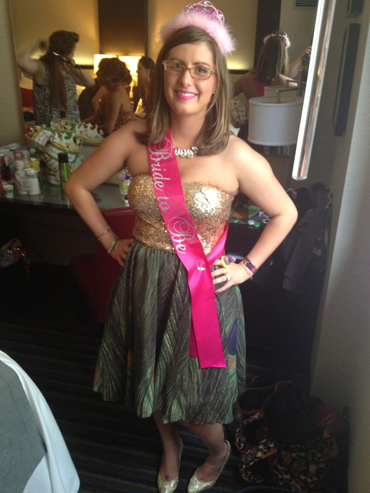 Behind The Leopard Glasses Let The Craziness Begin Bachelorette Party