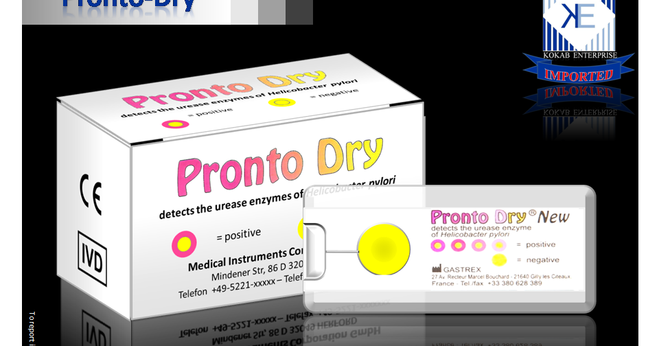 KOKAB ENTERPRISE: Pronto Dry