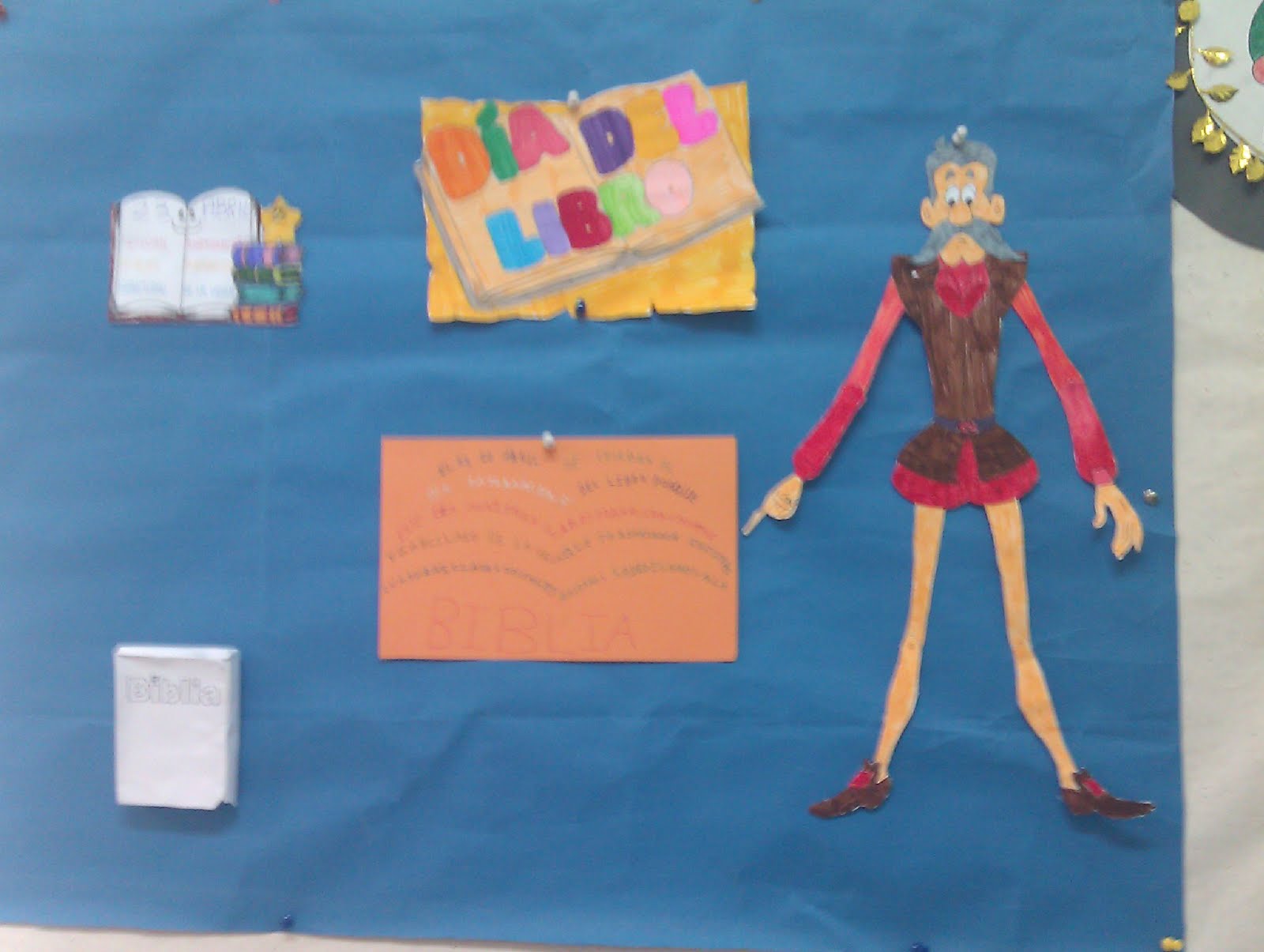 Mi libro de historias: MURAL SOBRE EL DÍA DEL LIBRO