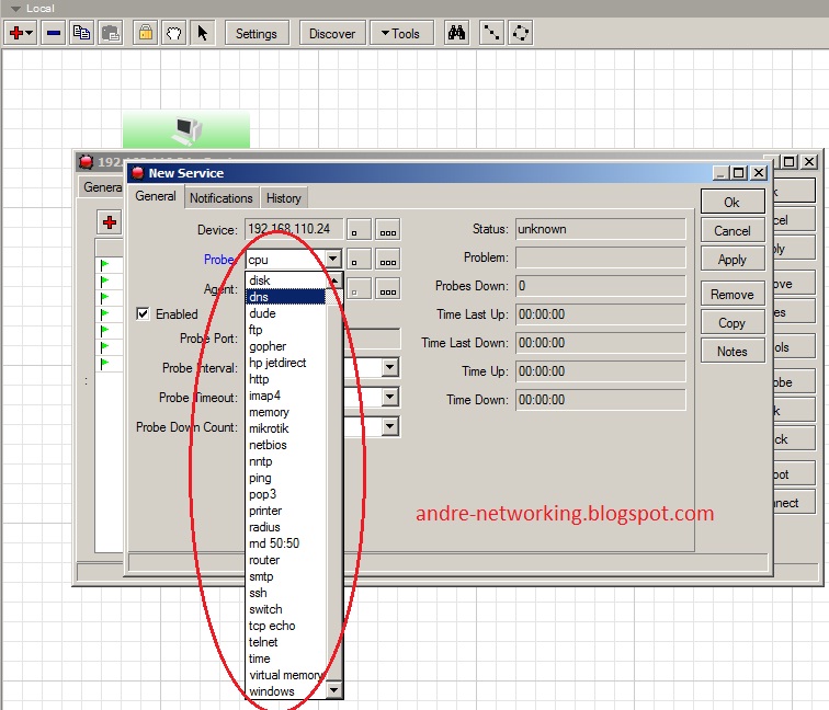 Install & Configure The Dude - Monitoring Network ~ JFA