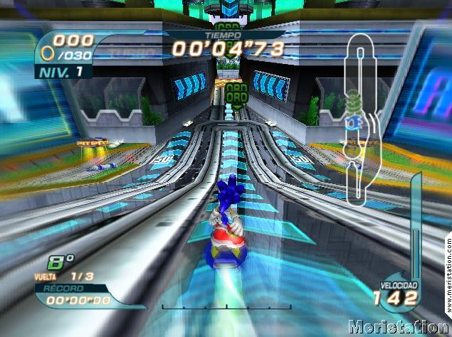 Arcade on-line: Sonic Riders (PC)