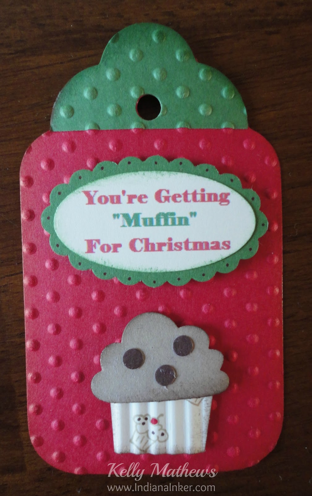 Indiana Inker: Muffin Gift Tag