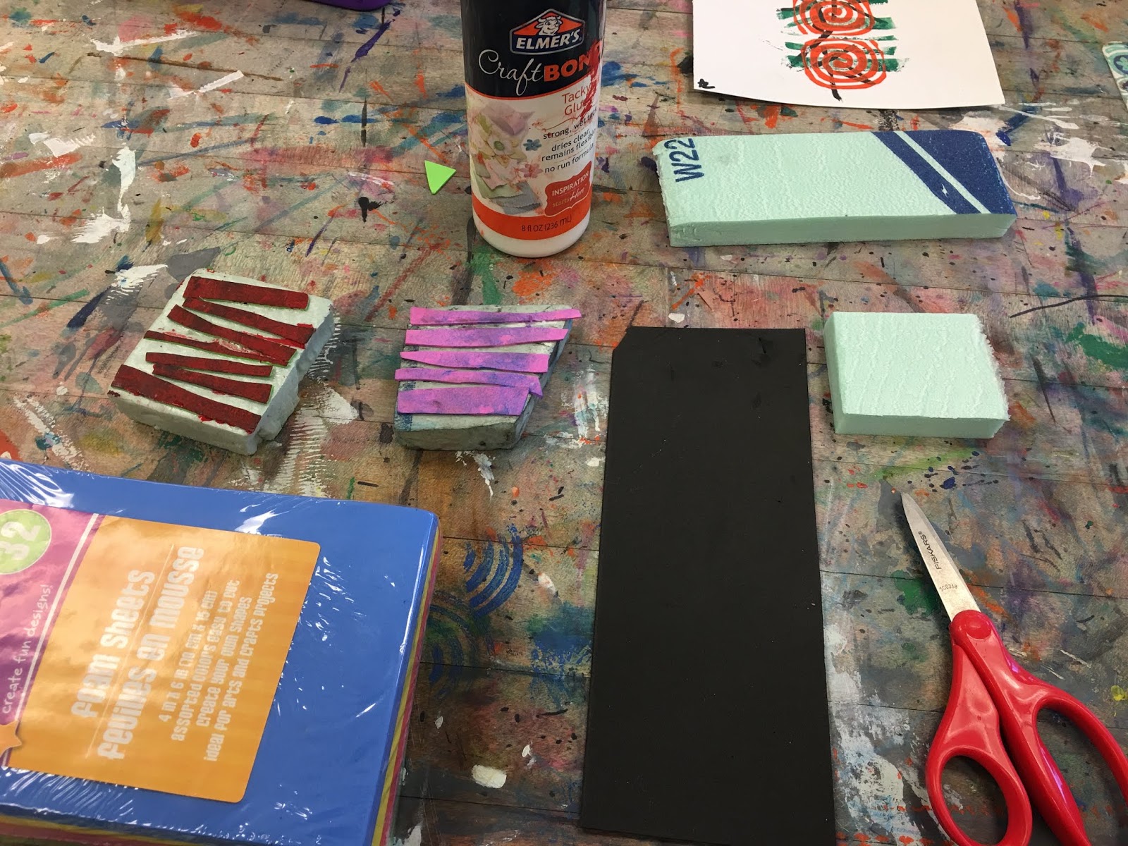 Art Room Blog: Three Part Printmaking Project...