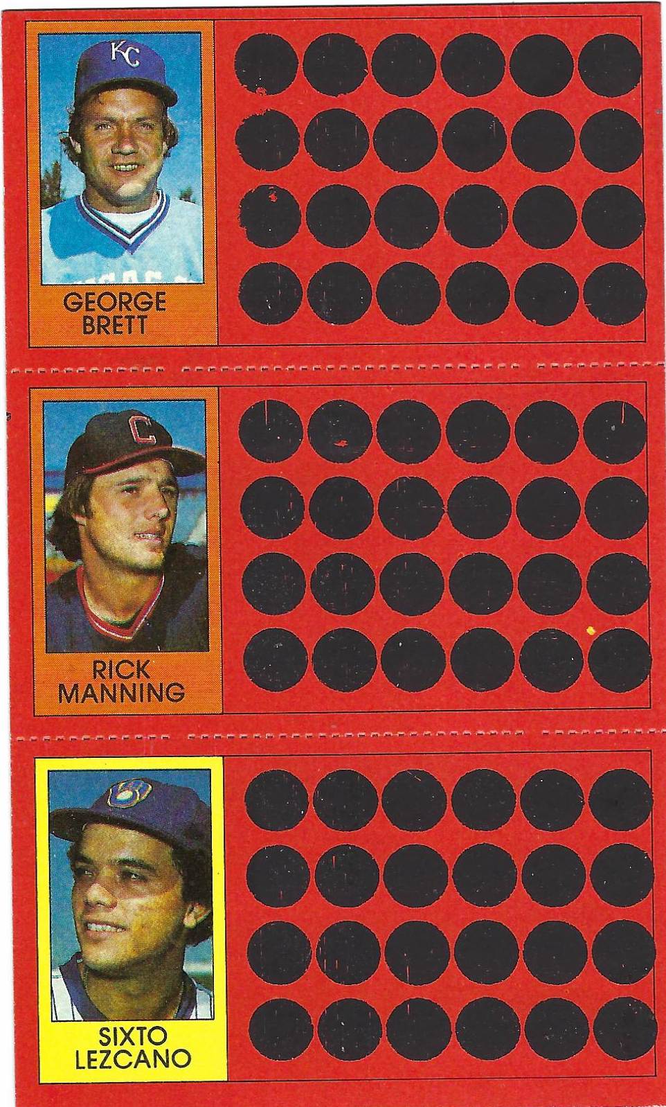 Cardboard Greats: A Pack of 1981 Topps Baseball Scratch-Offs