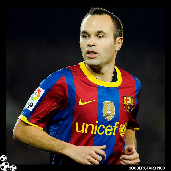 Soccer Stars Pics: Andrés Iniesta Pictures