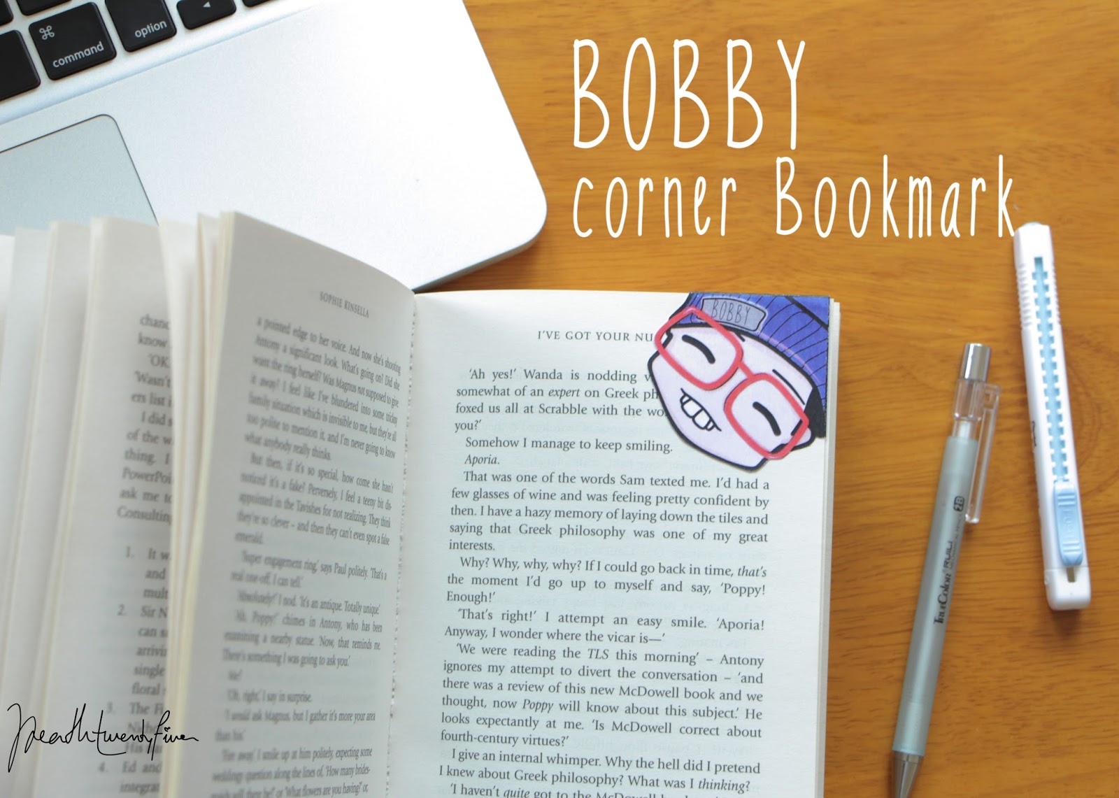 Forever ∞ twentyfive: IKon's BOBBY corner bookmarks