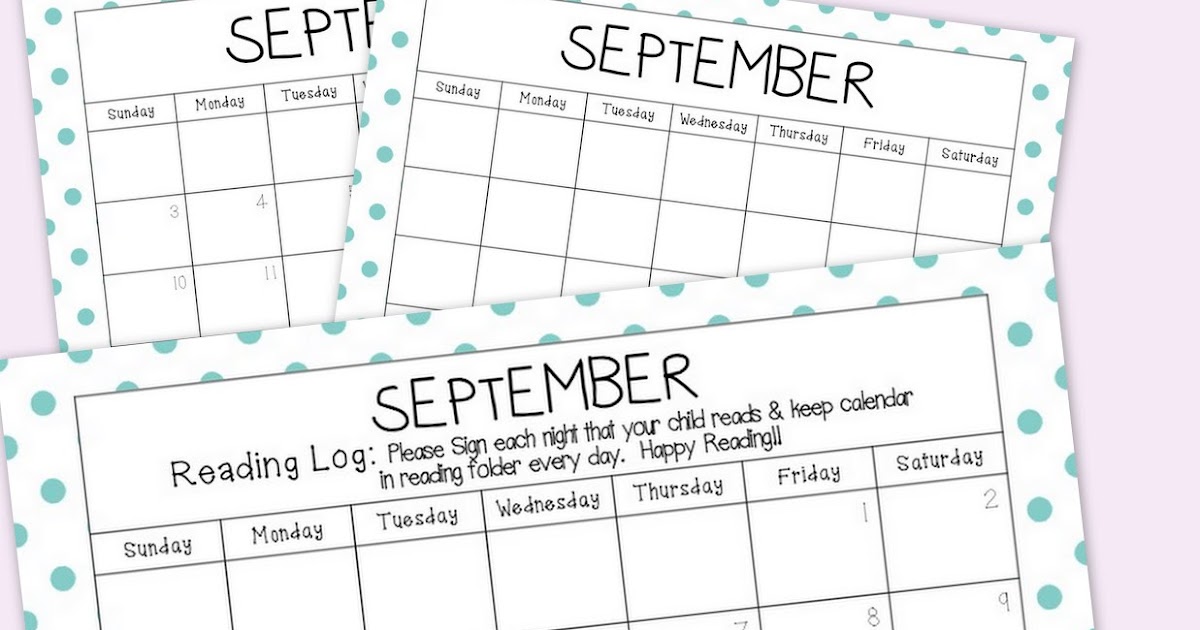 Plain and Simple Primary: Classroom Calendars for 2017-18!!
