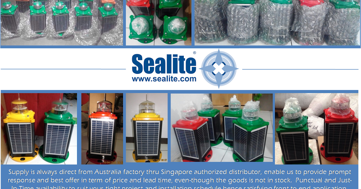Lampu Navigasi untuk semua aplikasi: SLC310 -Sealite Compact 3nm Solar ...