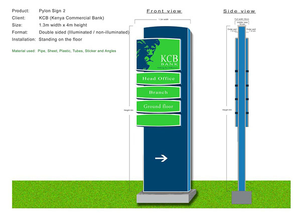 PEMBUAT PAYLON SIGN | JASA PEMBUATAN PAYLON SIGN 081316140397