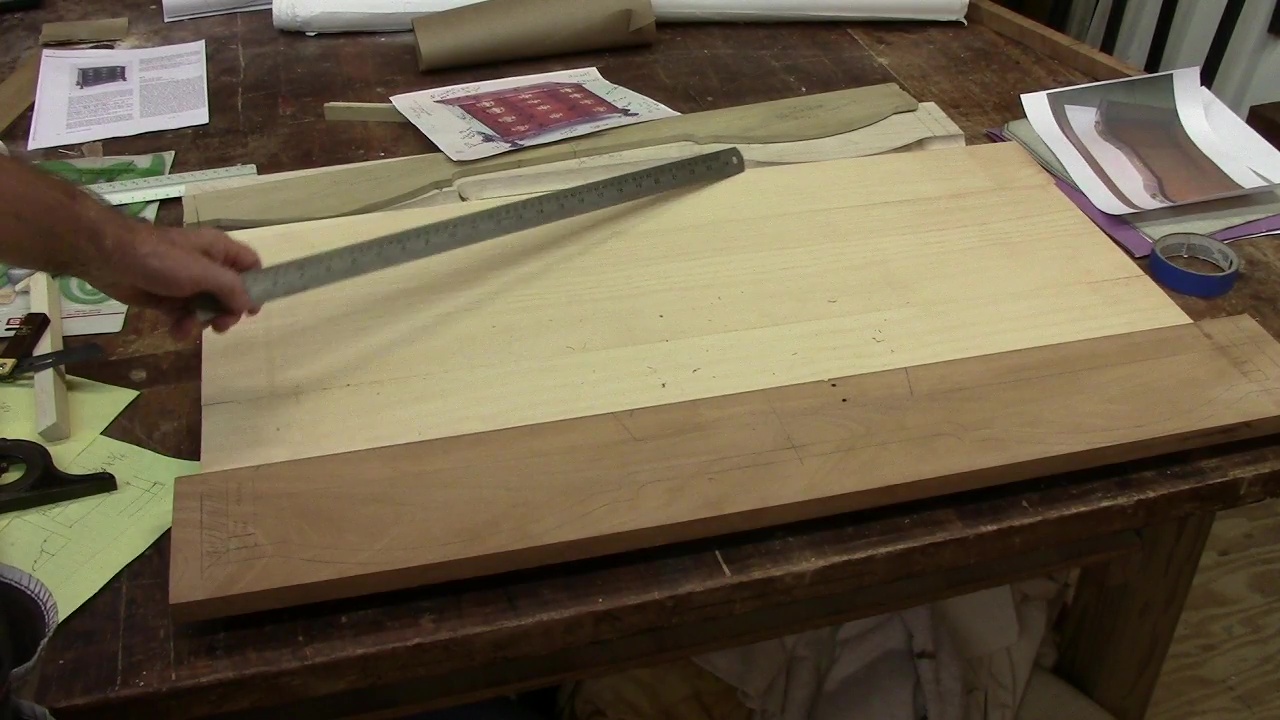 David Boeff Furniture Maker: Mahogany Curved Blockfront Chest Sides ...