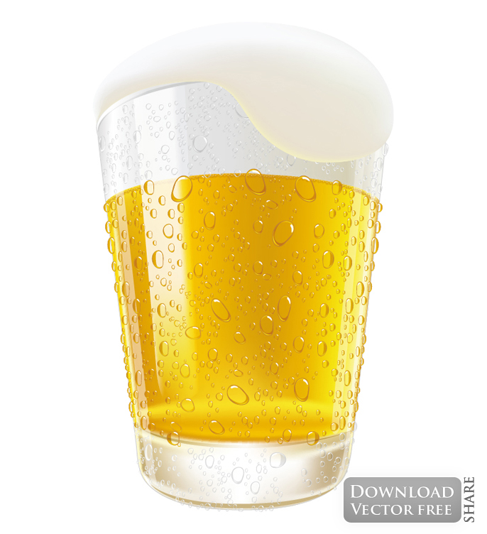 Cốc bia beer cup vector 2195 ~ MrPixelVn - Chia sẻ Đồ họa vector pixel ...