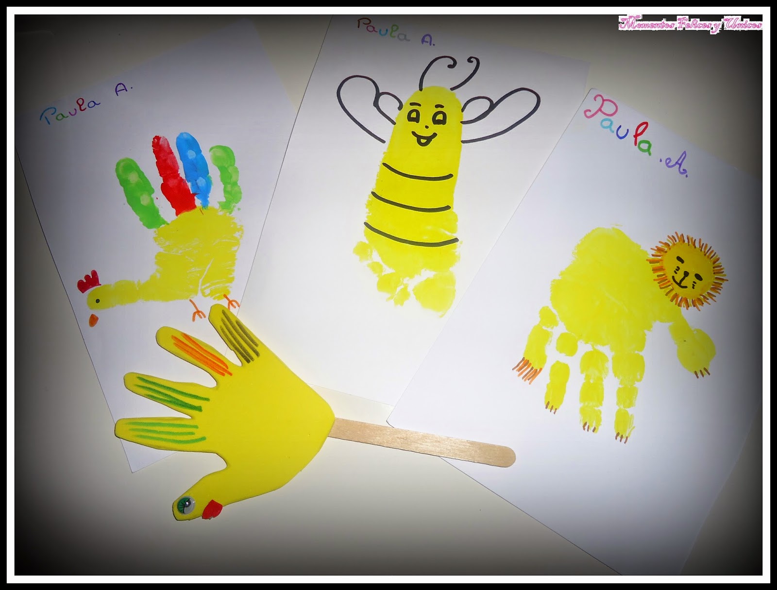 Momentos Felices y Unicos: Juegos para aprender los colores: El Amarillo