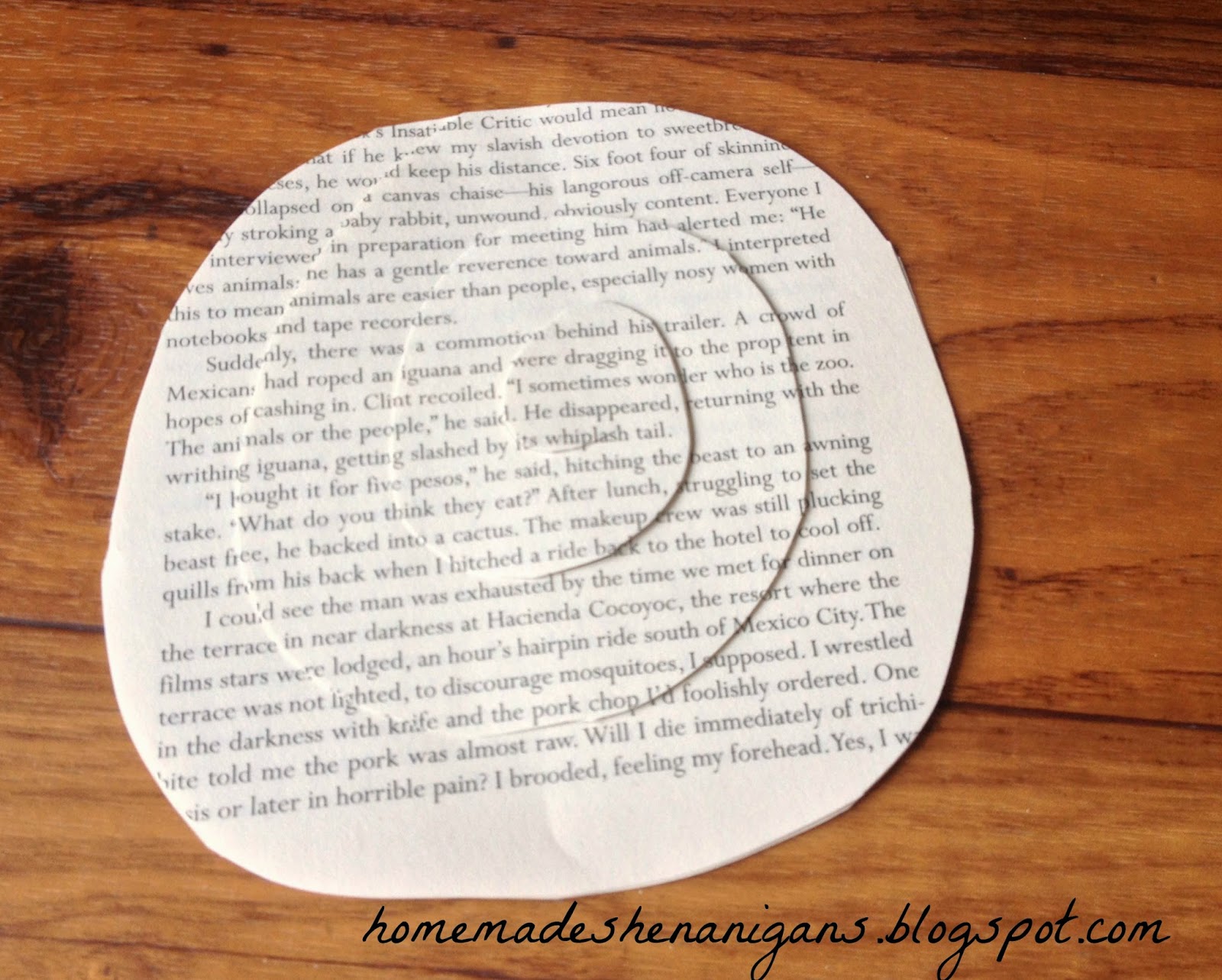 Homemade Shenanigans: Spring Rose Wreath