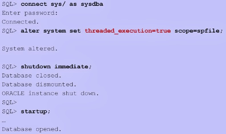 Oracle: Oracle Database 12c - Performance Enhancement - Multiprocess ... Oracle: Oracle Database 12c - Performance Enhancement - Multiprocess ...