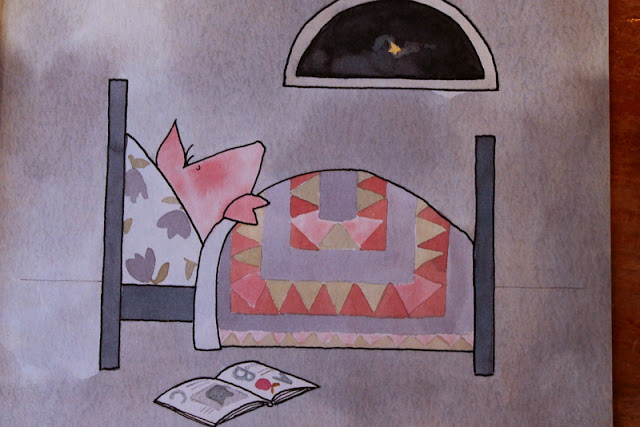 Books and Umbrellas: Geraldine's Big Snow by Holly Keller