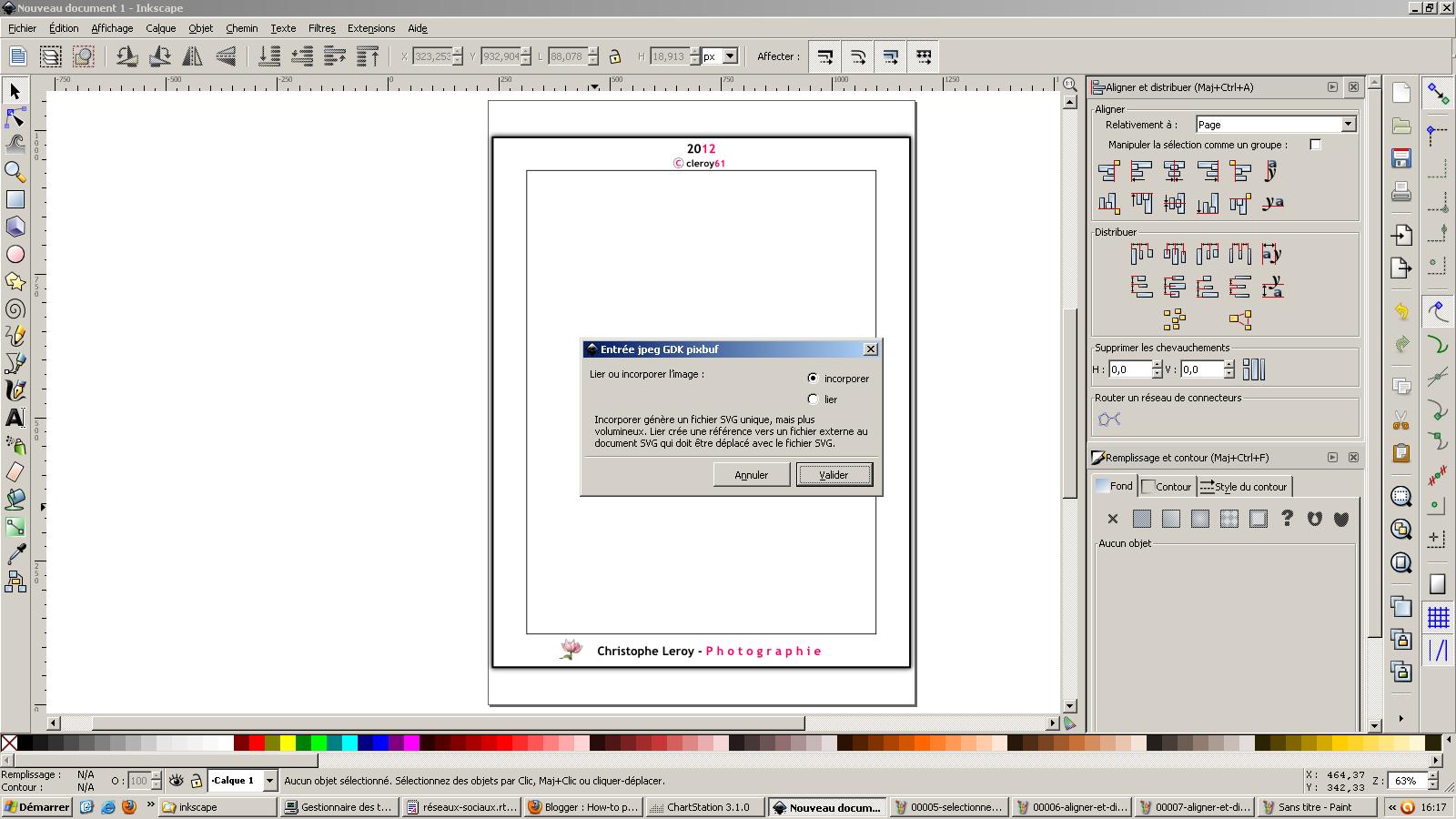 Inkscape : How to create a photo frame ? | RedGage