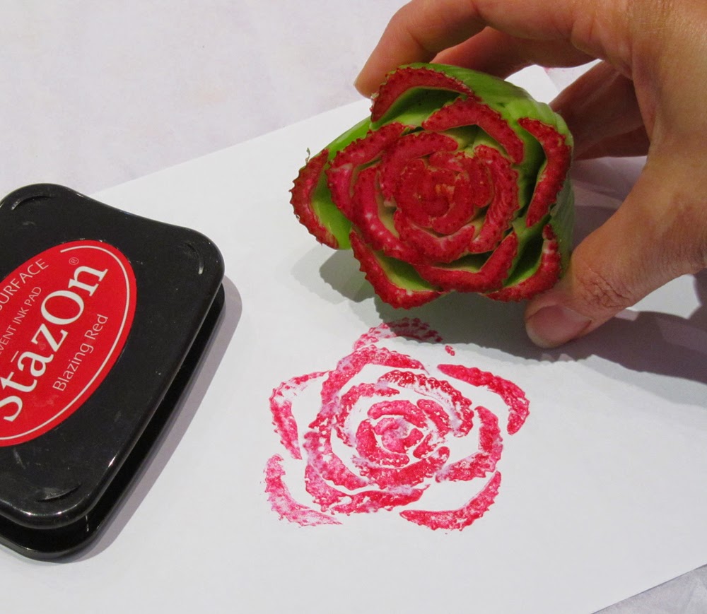 The Matchbook: Quick and Easy Vegetable Printing!