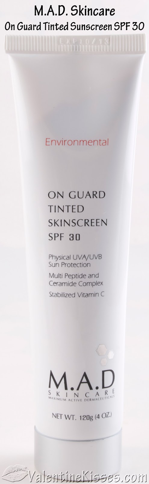 Valentine Kisses: M.A.D. Skincare On Guard Tinted Sunscreen SPF 30 ...