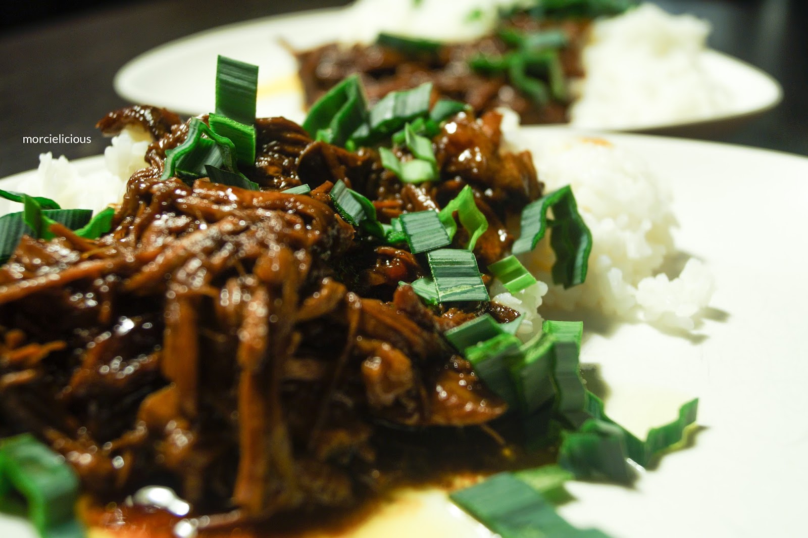 Pulled Pork Barbecue with Rice