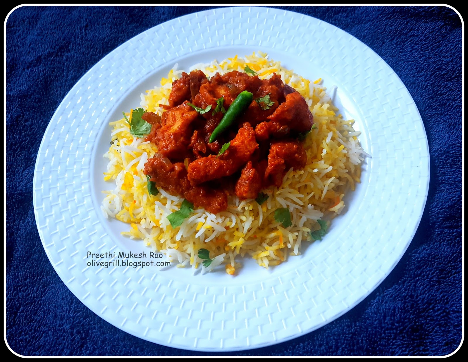 Chilli Chicken Biryani