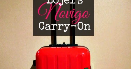 Review: Novigo Carry-On from Lojel - Shereen Travels Cheap