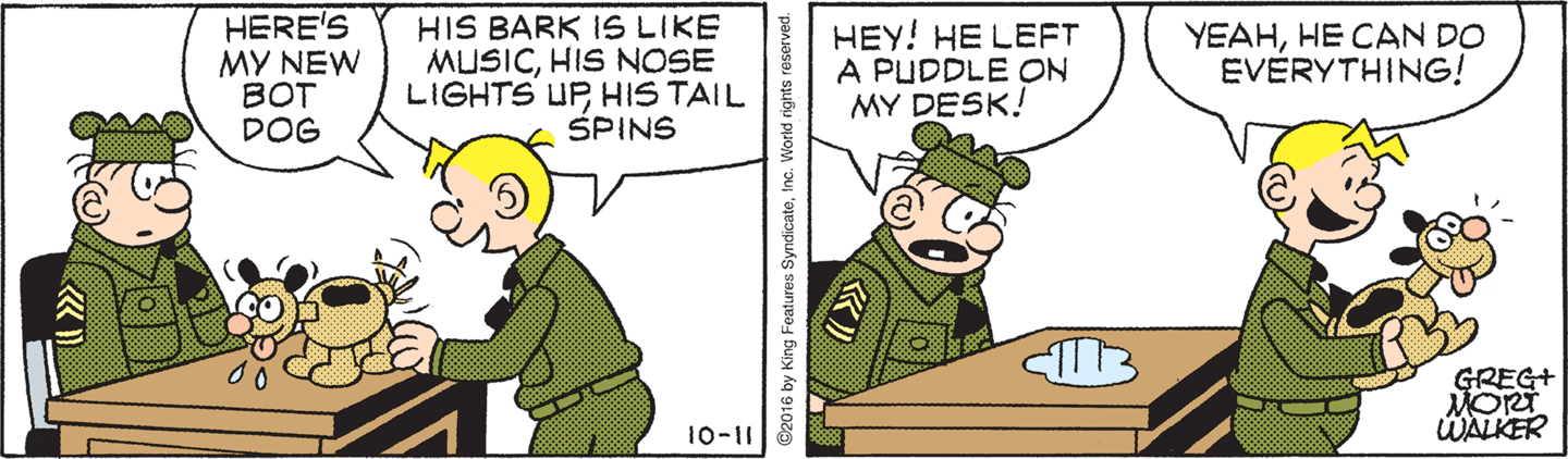 @tauycreek: It's Really Sad When You Bring Your Bot Dog To Work