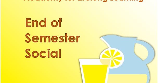 LSC-CyFair Academy for Lifelong Learning: End of Semester Party