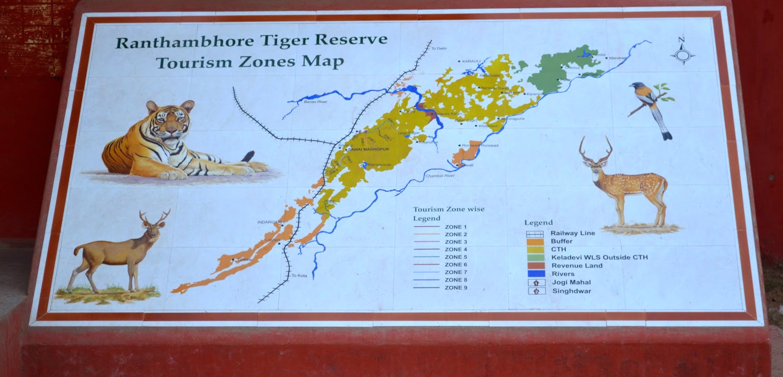 The House of Susanna / my life in India : Ranthambore - zone 2 and tour ...