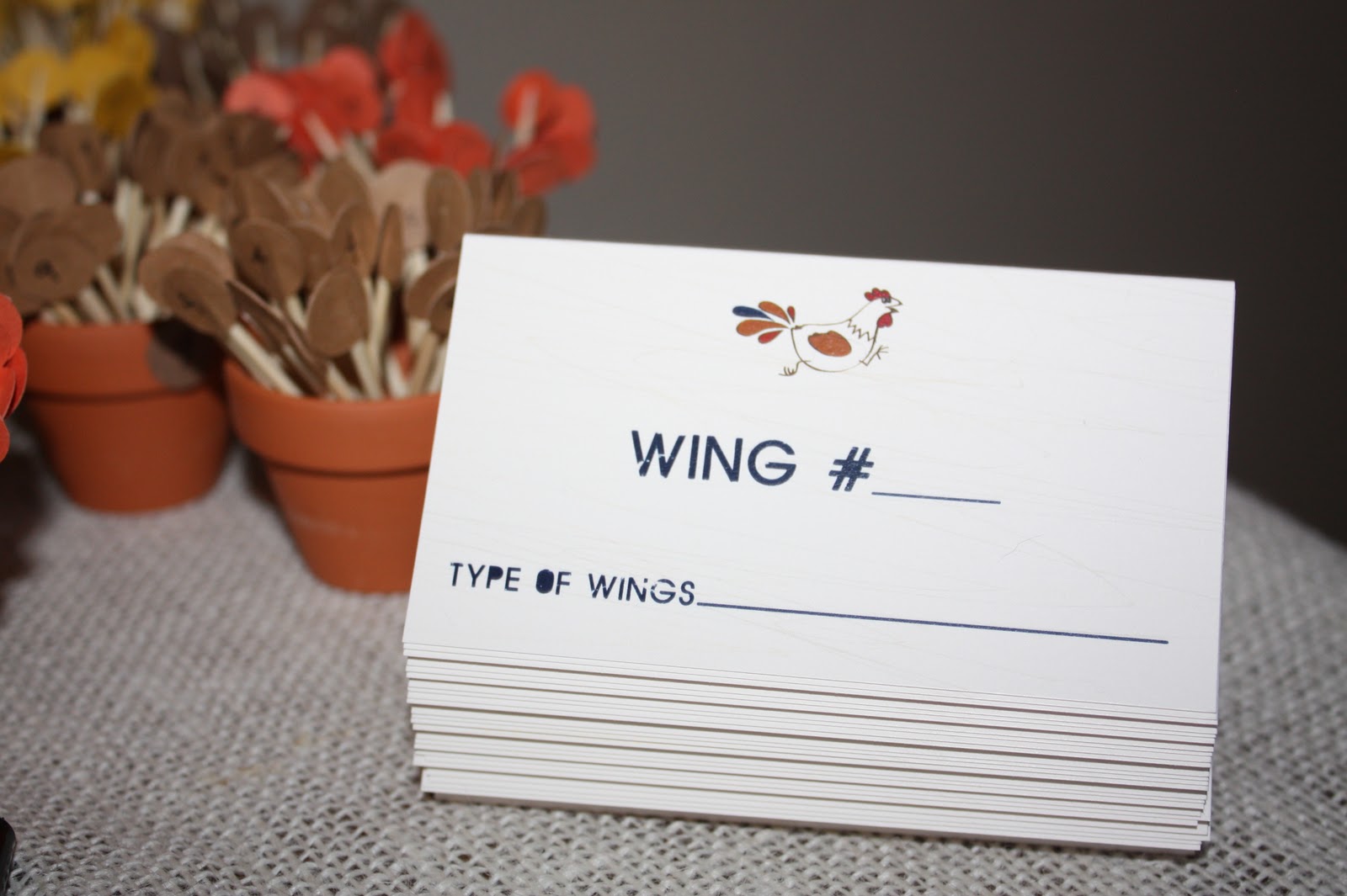 Wilsons and Pugs: Chicken Wing Cook Off!