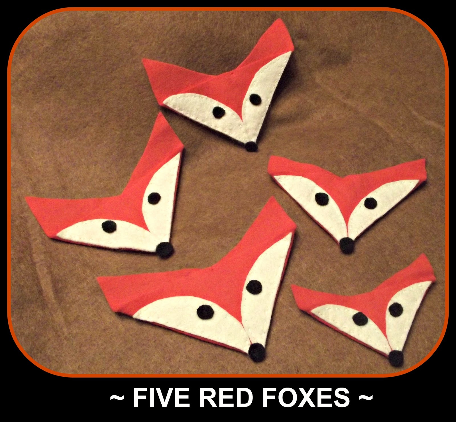 Storytime ABC's: Guest Post: Five Red Foxes