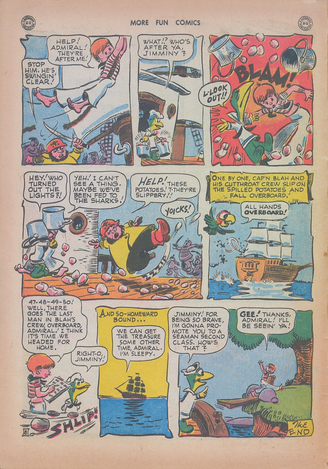 Four-Color Shadows: Jimminy and the Magic Book-Howie Post-1947