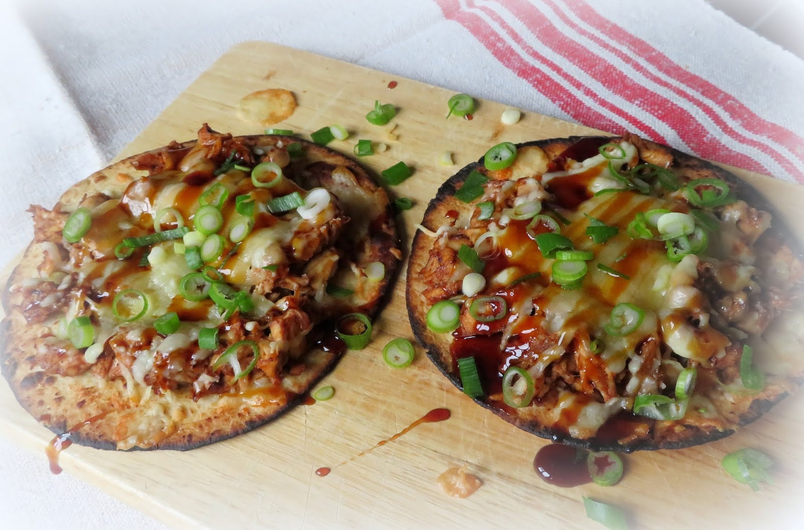 Easy BBQ Chicken Tostadas | The English Kitchen