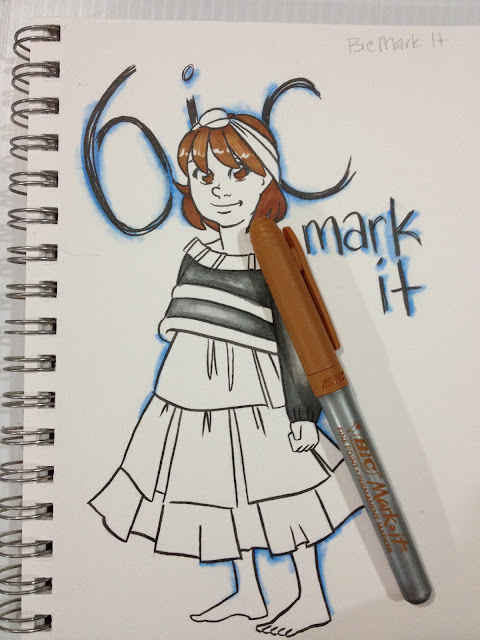 Art Marker Showdown: Bic Mark It Permanent Markers